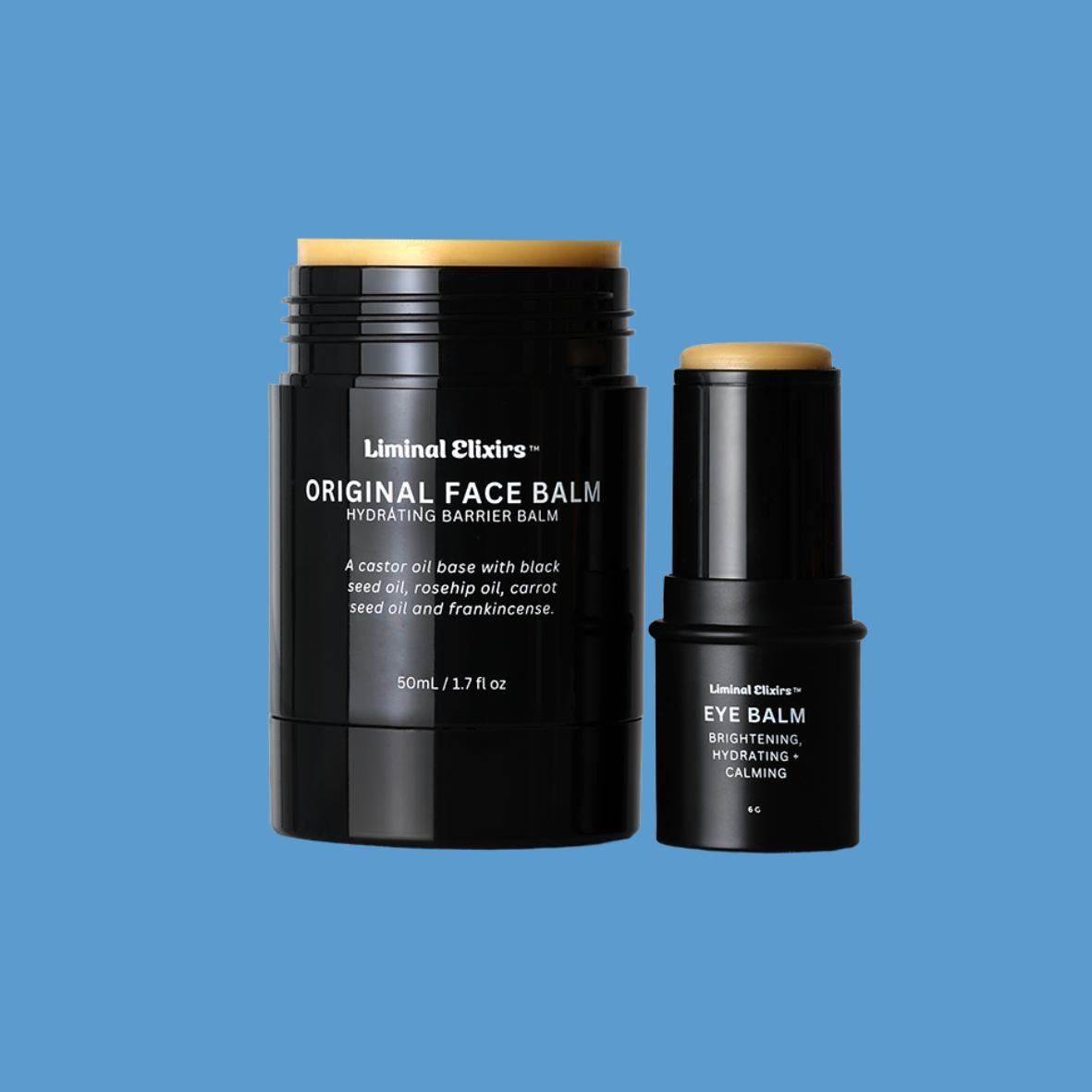 Balm Bundle | Castor Oil Face Balm and Eye Balm Set | Liminal Elixirs ...